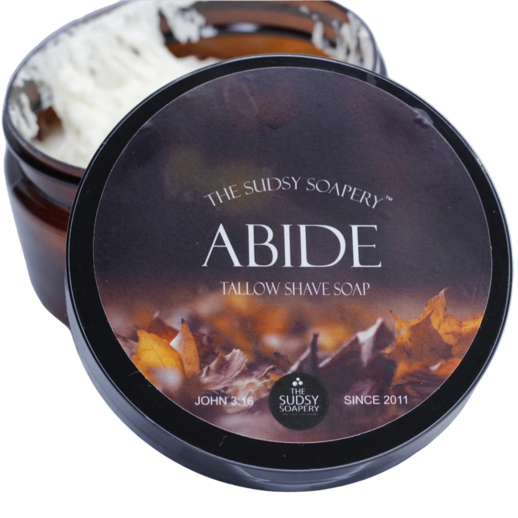 Abide Beef Tallow Shaving Soap – The Sudsy Soapery Natural Products, LLC
